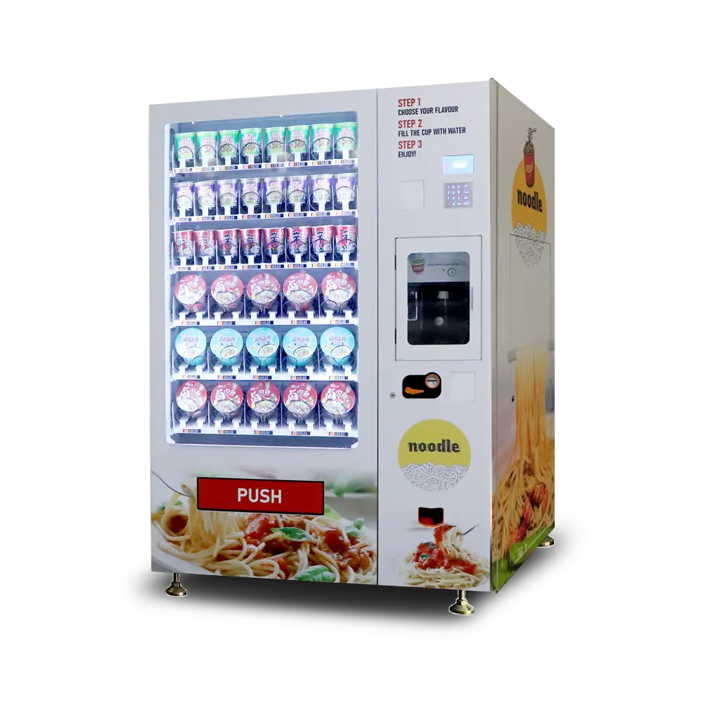 XY-DLE-10C-N - Cup Noodle Vending Machine - Custom Vending Machine Factory