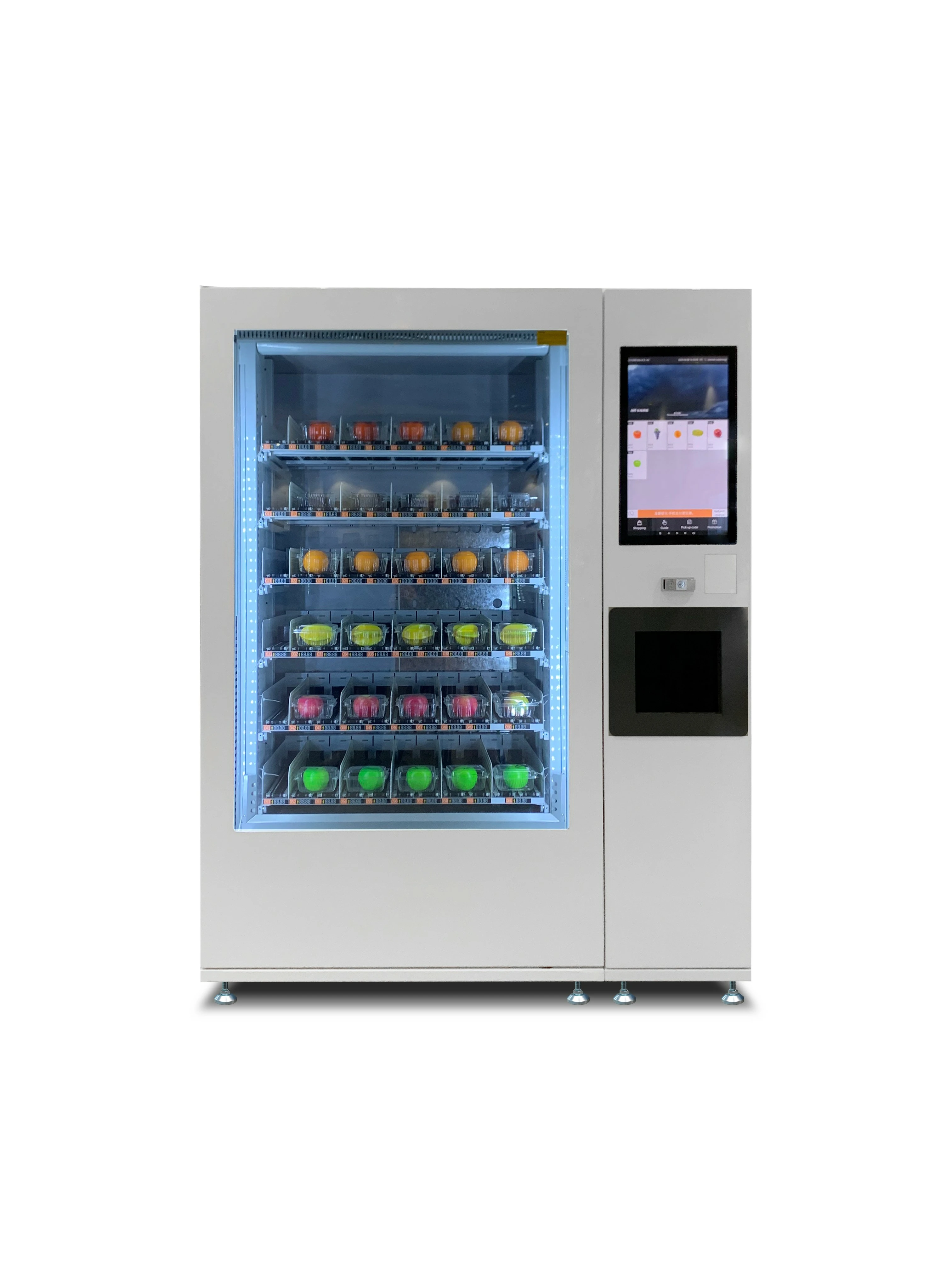 XY-SLY-5C-21.5＂ - Healthy Food Vending Machine - Custom Vending Machine ...